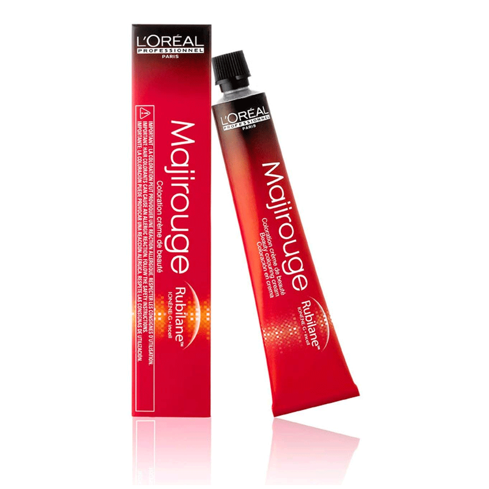 Loreal Majirouge Vibrant 3,66 dunkelbraun tiefes rot 50ml | Loreal ...